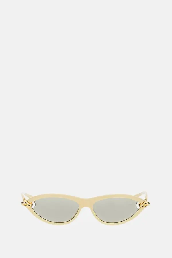 Bottega Veneta Cat-eye Sunglasses - Gold