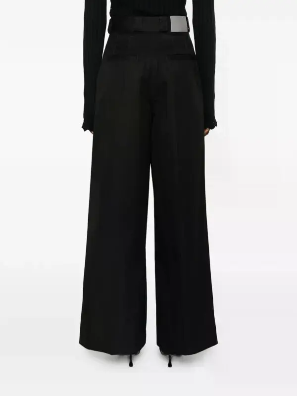 Balenciaga High-waist Wide-leg Trousers