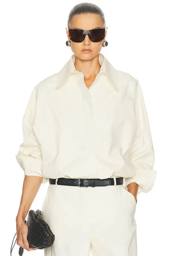 Stella McCartney Washed Cotton Bomber Jacket