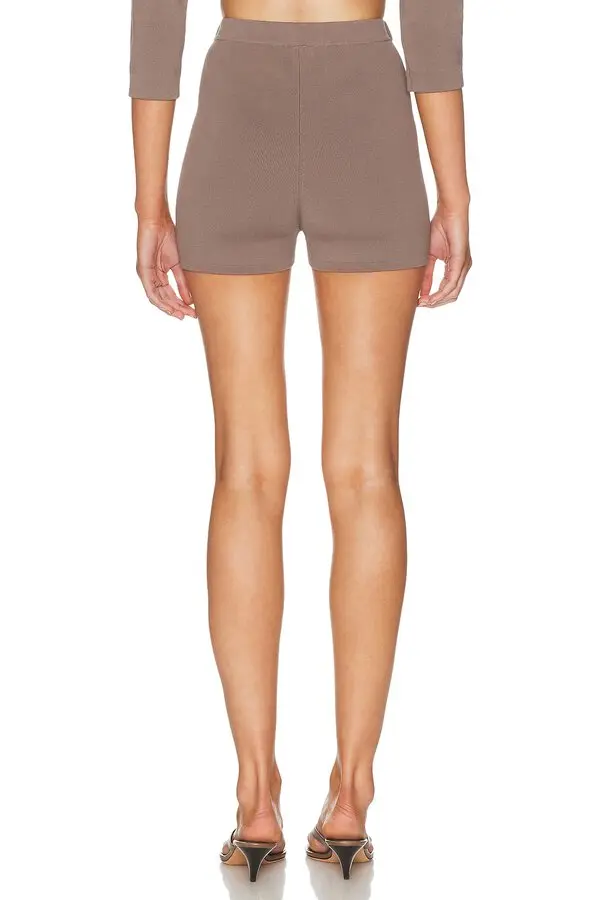 SKIMS Refined Knit High Waist Short - Amethyst