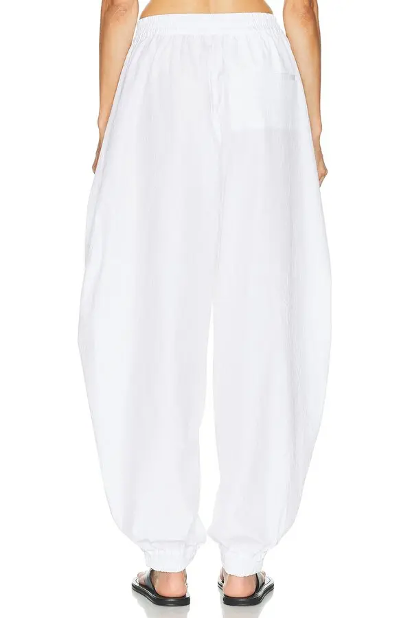 RÓHE Volume Crushed Cotton Trouser