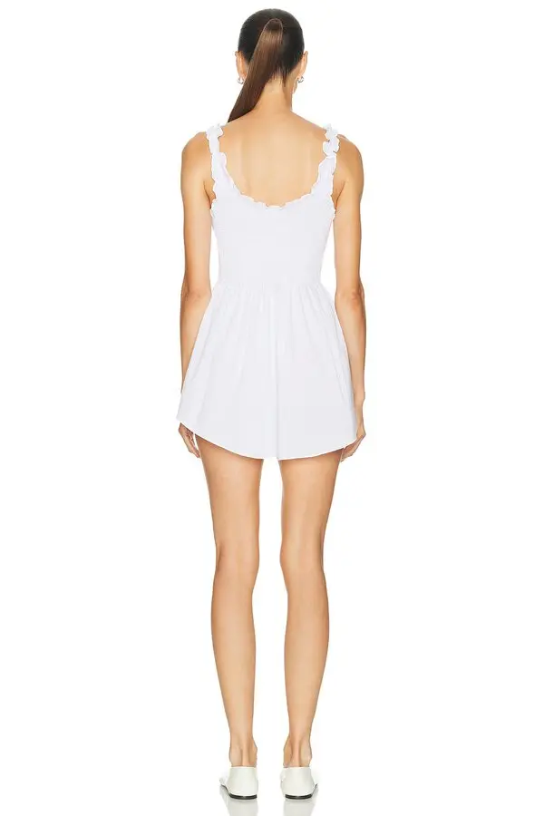 SKIMS Garment Washed Poplin Mini Dress