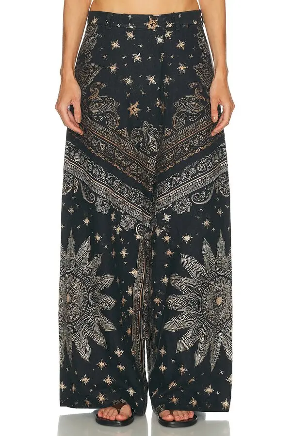 R13 Oversized Crossover Trousers