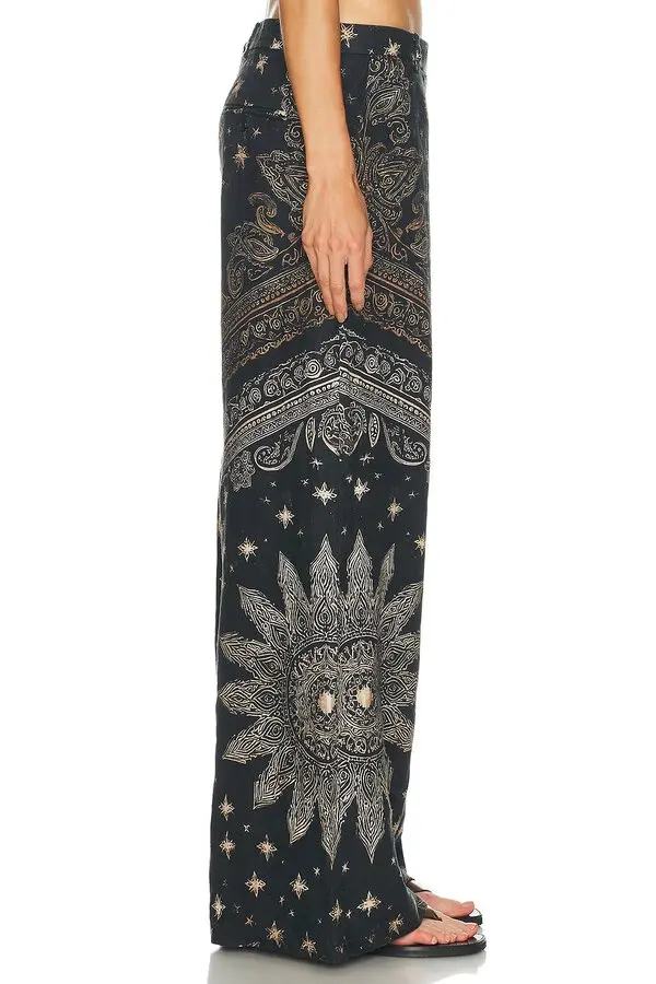 R13 Oversized Crossover Trousers