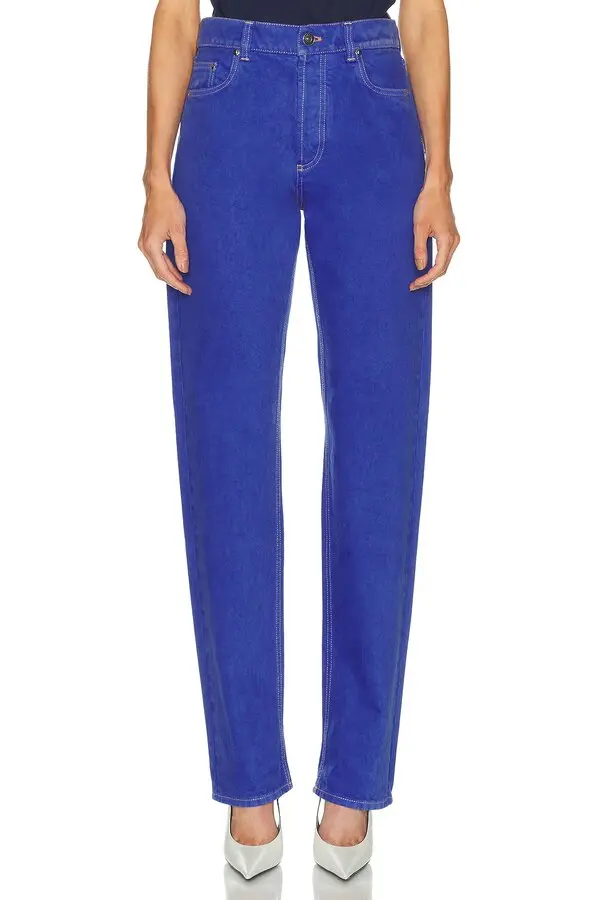 Versace Straight Leg Jeans - Sky Blue