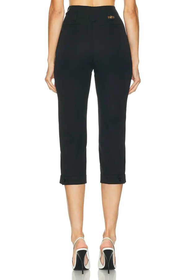 Versace Wool Capri Pant
