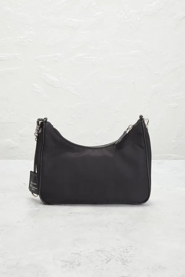 Prada Re-edition 2005 Re-nylon Shoulder Bag - Black