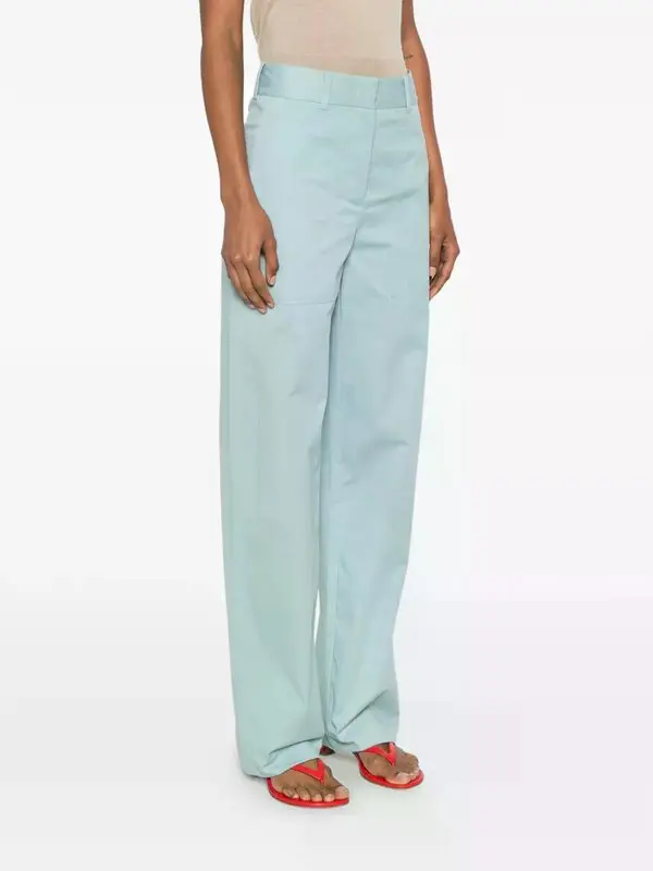 JOSEPH Patch-pocket Straight-leg Trousers
