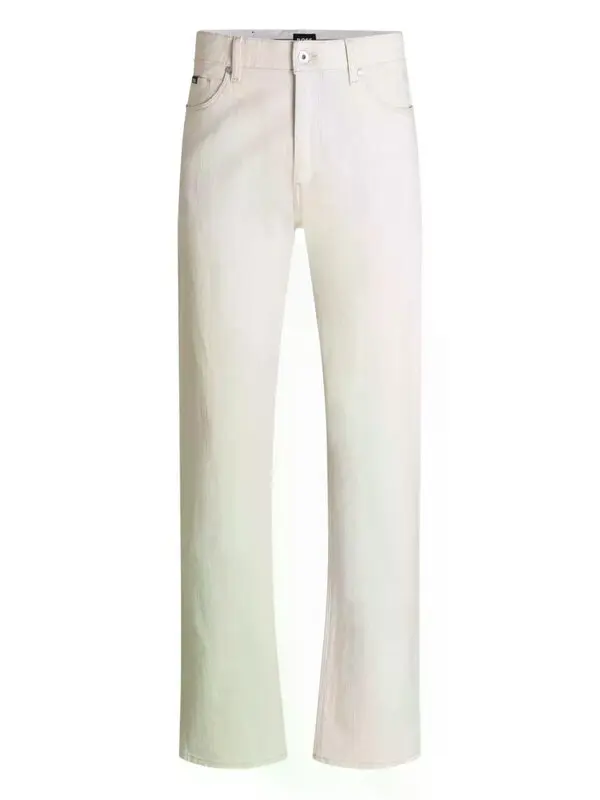 BOSS Five-pocket Brushed Denim Jeans