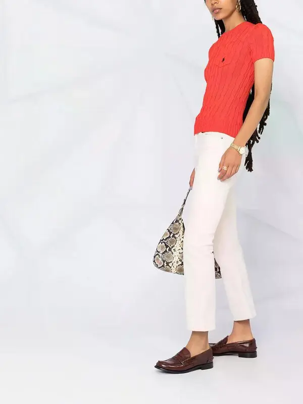 Polo Ralph Lauren Embroidered Logo Knitted Top