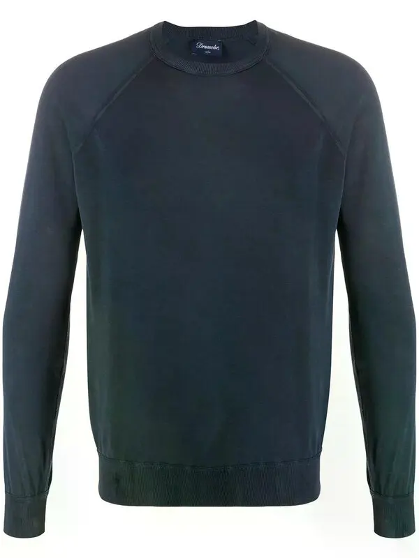 DRUMOHR Burn-out Cotton Jumper