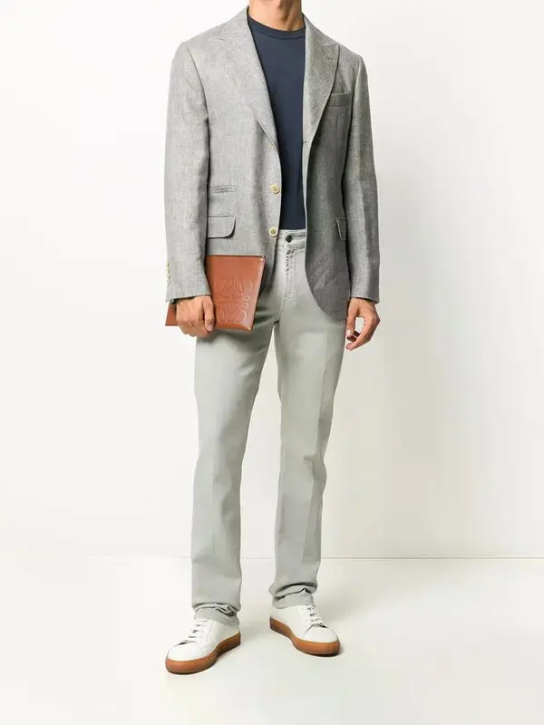 DRUMOHR Burn-out Cotton Jumper
