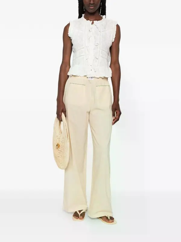 Maison Labiche Patch Pockets Trousers