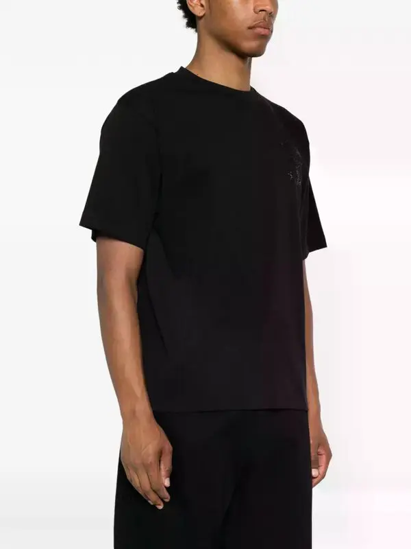 John Richmond Embellished Logo-print T-shirt