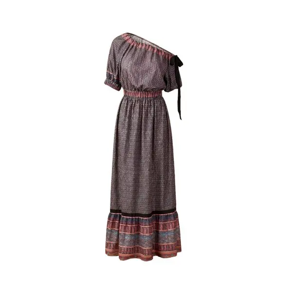 GLAM ON YOU Zahara Maxi Dress - Black