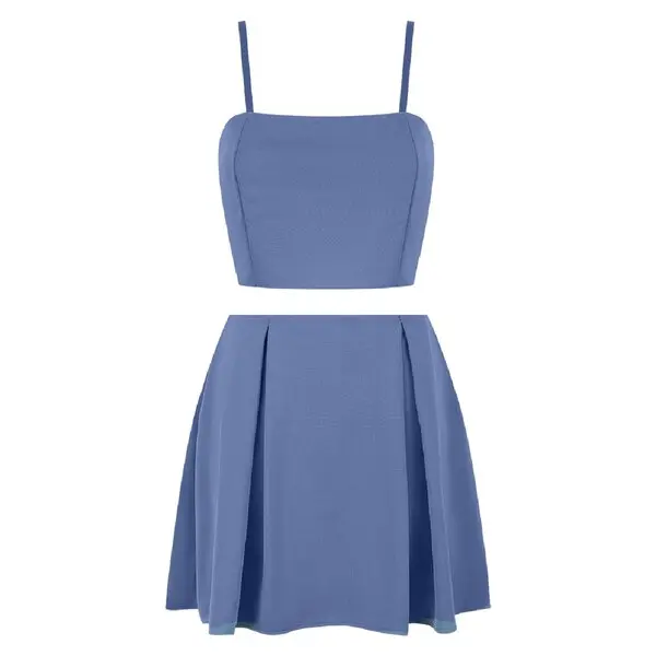 CELESTINE & MAE Electra Mini Skirt And Crop Set