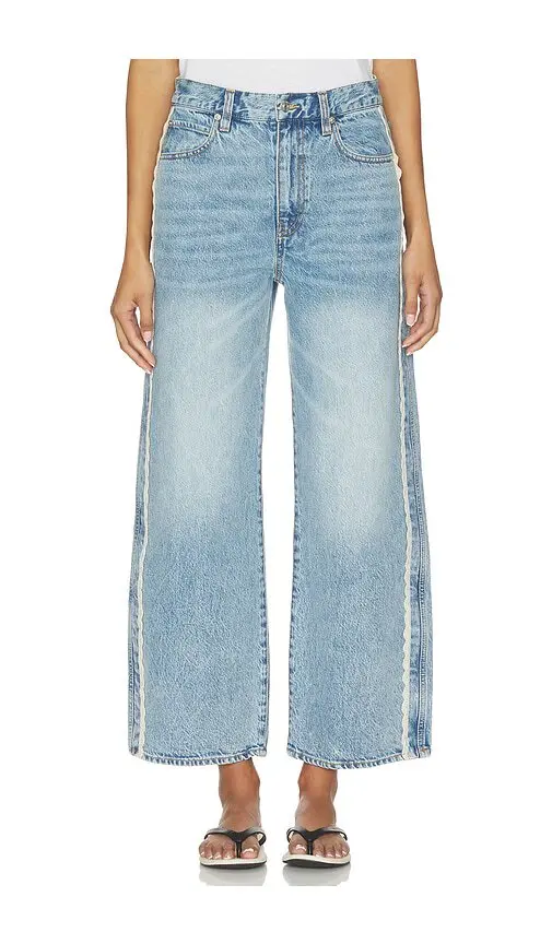 FRAME The Crochet Bow Crop Jeans