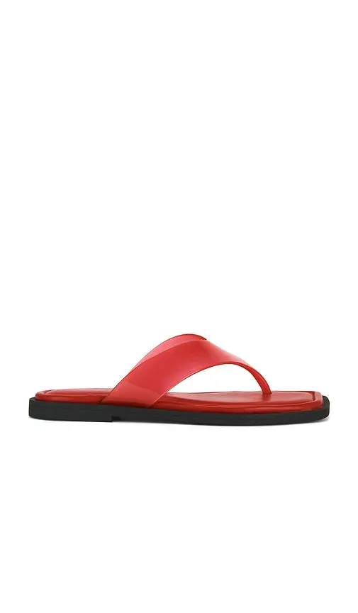 Rag & Bone Gracie Jelly Thong Sandals - Red
