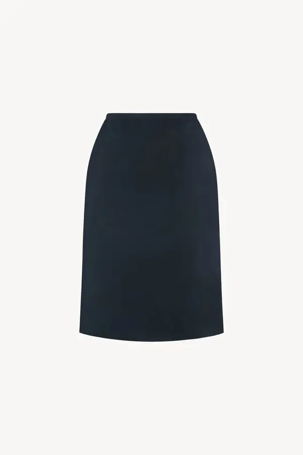 THE ROW Ivera Stretch Chiffon Pencil Skirt