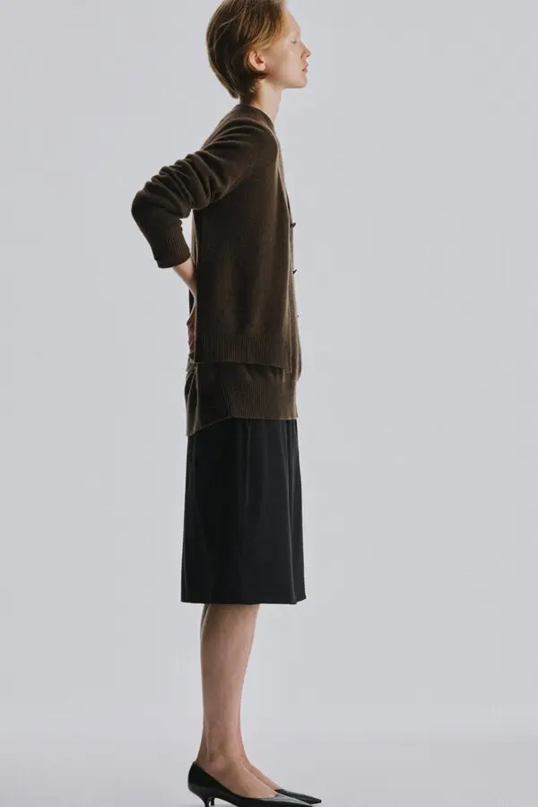 THE ROW Ivera Stretch Chiffon Pencil Skirt