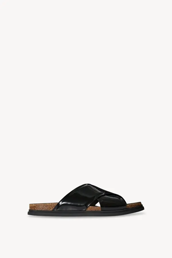 THE ROW Cross Strap Flat Sandals
