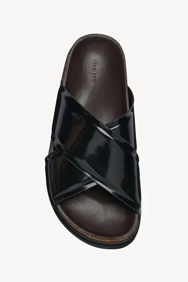 THE ROW Cross Strap Flat Sandals