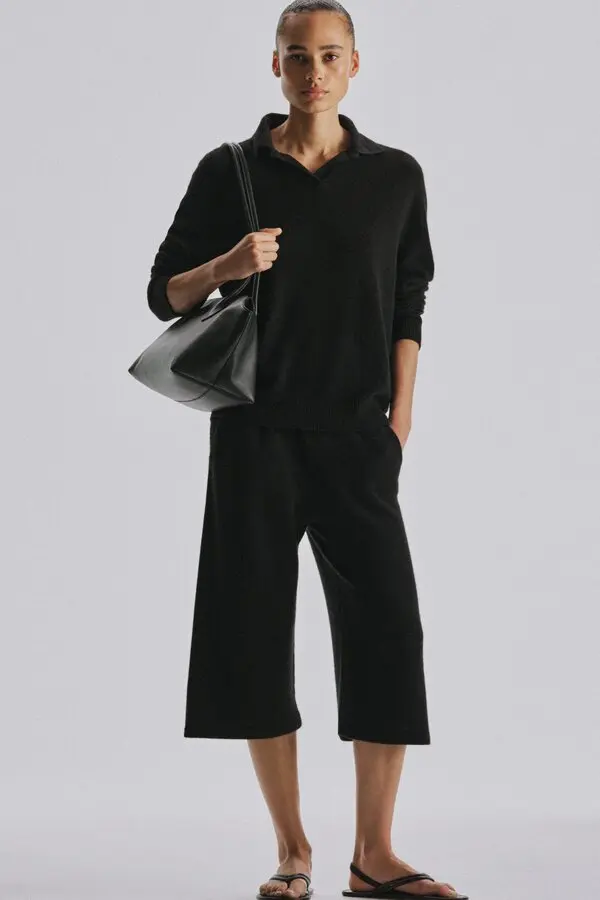 THE ROW Oriya Baby Cashmere Jogger Pants