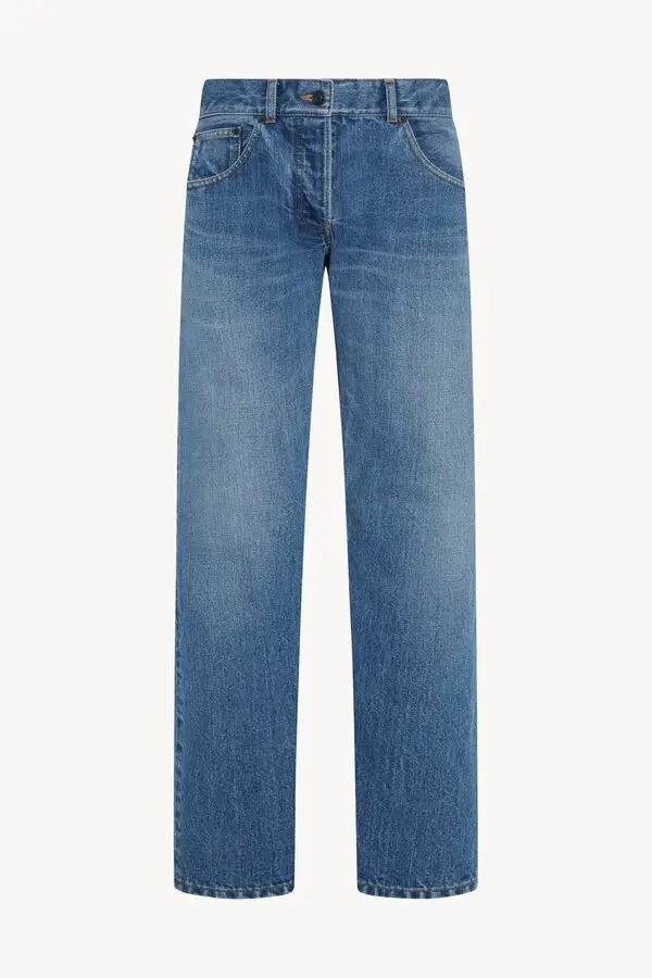 THE ROW Fima Jean - Medium Indigo