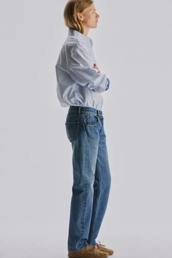 THE ROW Fima Jean - Medium Indigo