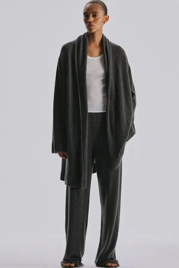 THE ROW Ovaan Cardigan - Anthracite
