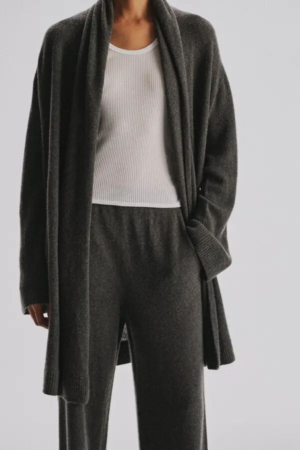 THE ROW Ovaan Cardigan - Anthracite