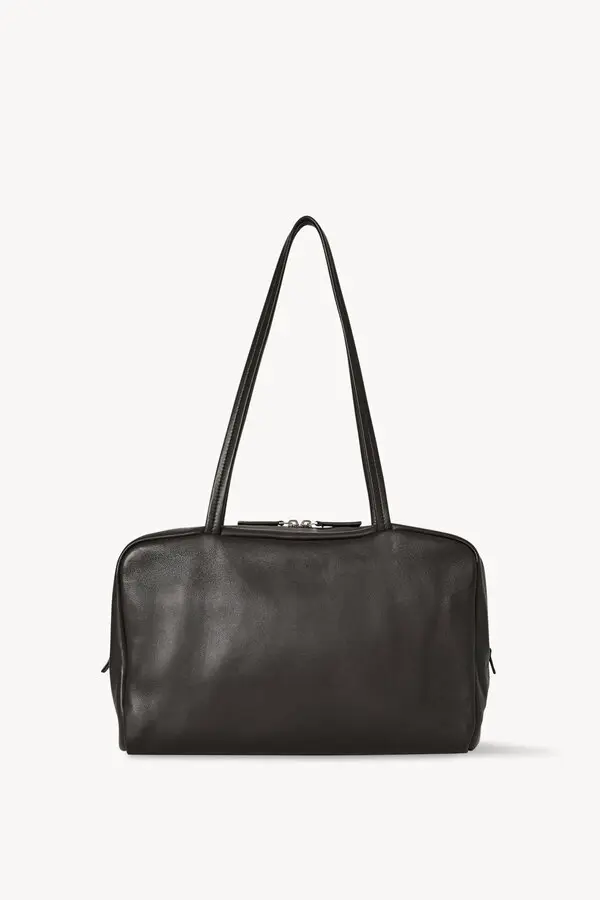 THE ROW Astra Bowling Bag In Glossy Nappa Leather