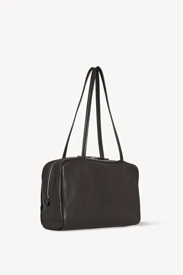 THE ROW Astra Bowling Bag In Glossy Nappa Leather