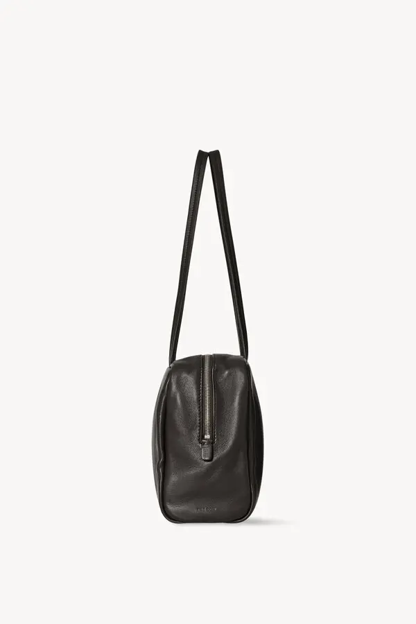 THE ROW Astra Bowling Bag In Glossy Nappa Leather