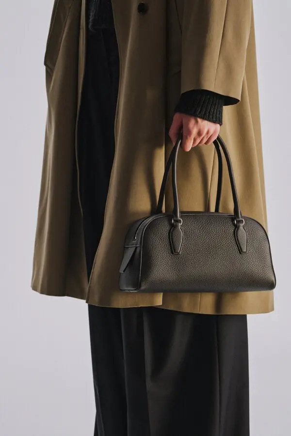 THE ROW Small India Bag - Walnut Shadow