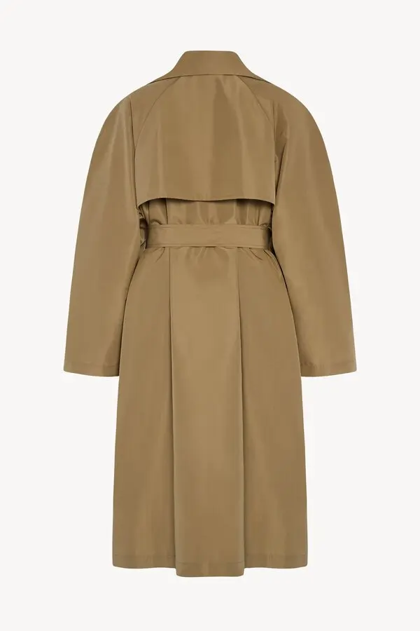 THE ROW Amapola Trench Coat - Sandy Buff