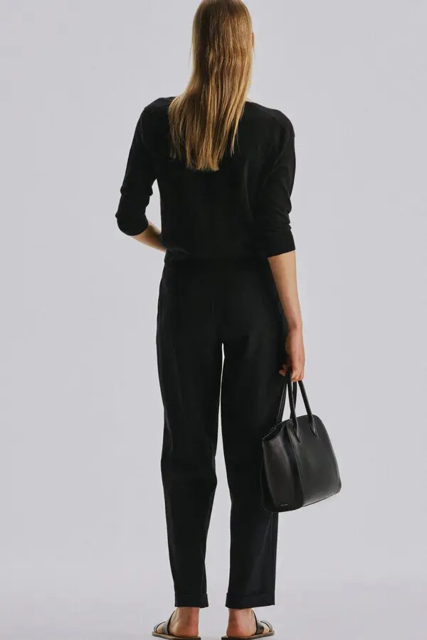THE ROW Fini Wool Suiting Pants