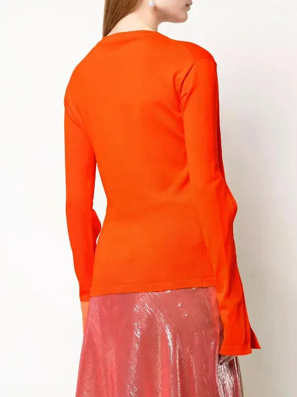ELLERY Contrast Button Cardigan