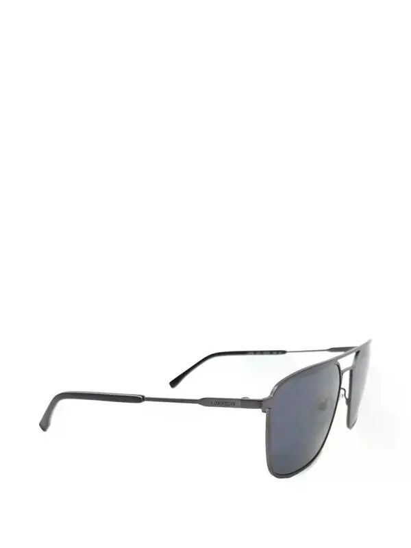 Lacoste Double-bridge Rectangle-frame Sunglasses
