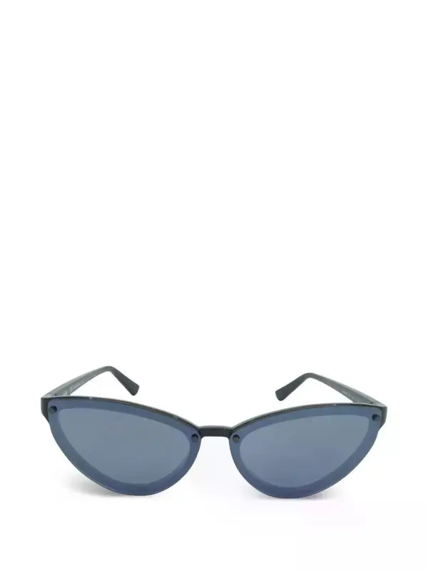 Mcm Cat-eye Frame Sunglasses With Stud Embellishments - Black