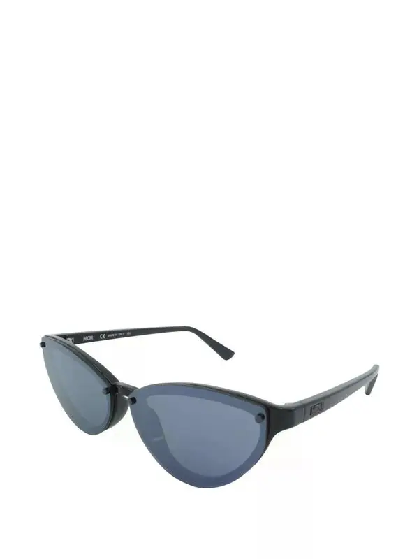 Mcm Cat-eye Frame Sunglasses With Stud Embellishments - Black