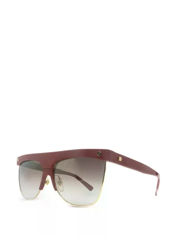Mcm Square Frame Sunglasses - Red