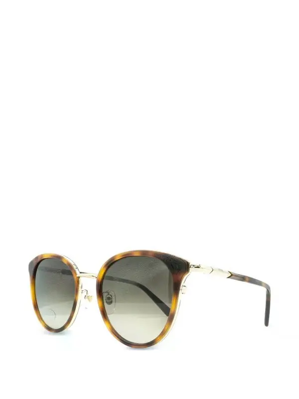 Mcm Round Frame Sunglasses - Brown
