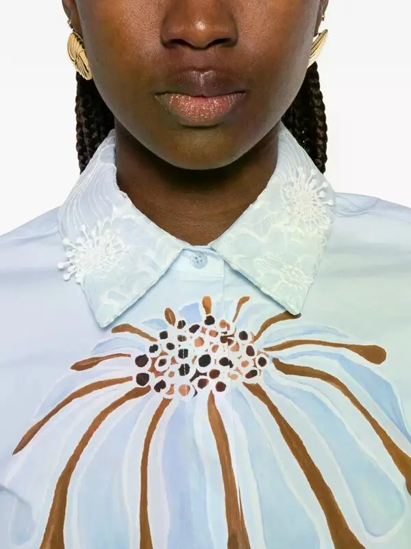 Dorothee Schumacher Embroidered Collar Shirt