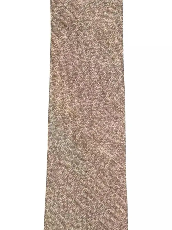 GIERRE MILANO Silk Neck Tie - Brown
