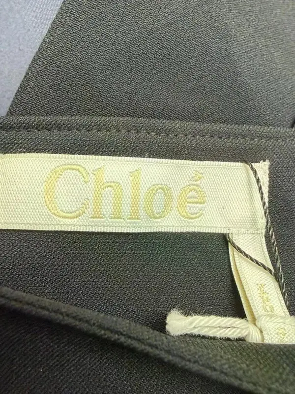 Chloé Square-neck Midi Dress