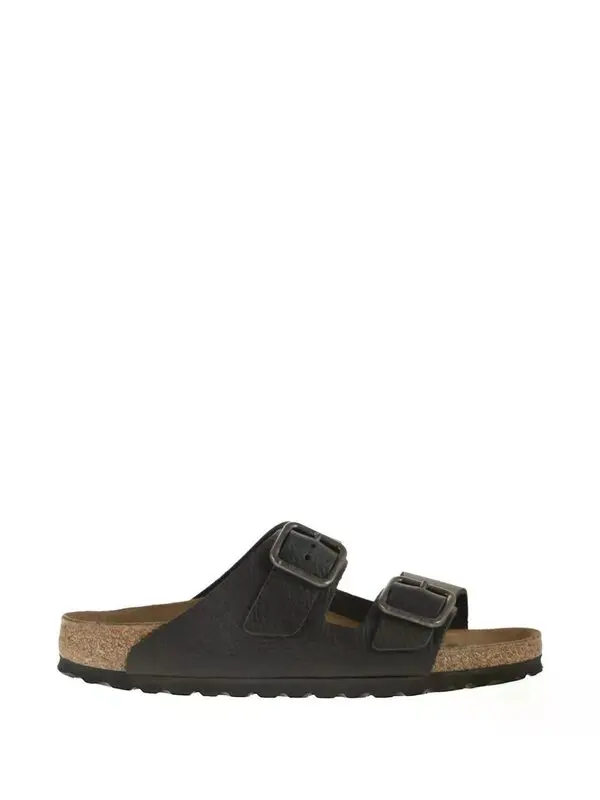BIRKENSTOCK Arizona Leather Sandals - Black