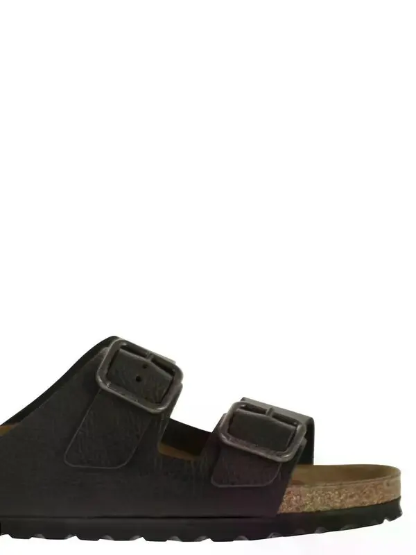 BIRKENSTOCK Arizona Leather Sandals - Black