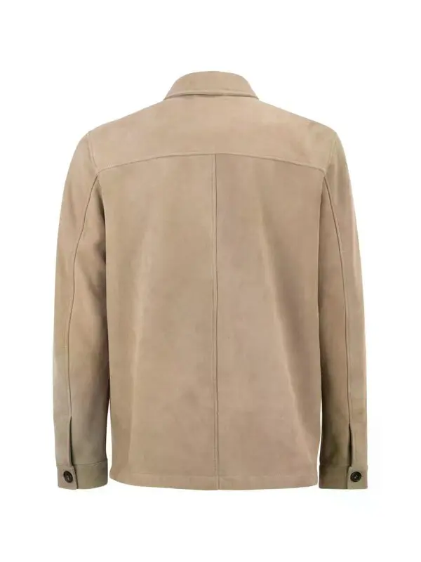 PT TORINO Suede Shirt Jacket