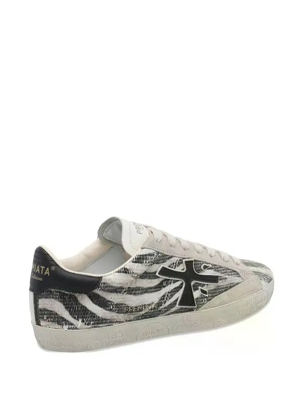 Premiata Steven Zebra Print Sneakers